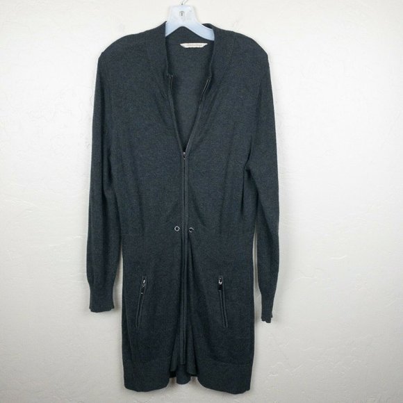 Soft Surroundings | Jackets & Coats | Soft Surroundings Grey Zip Up ...